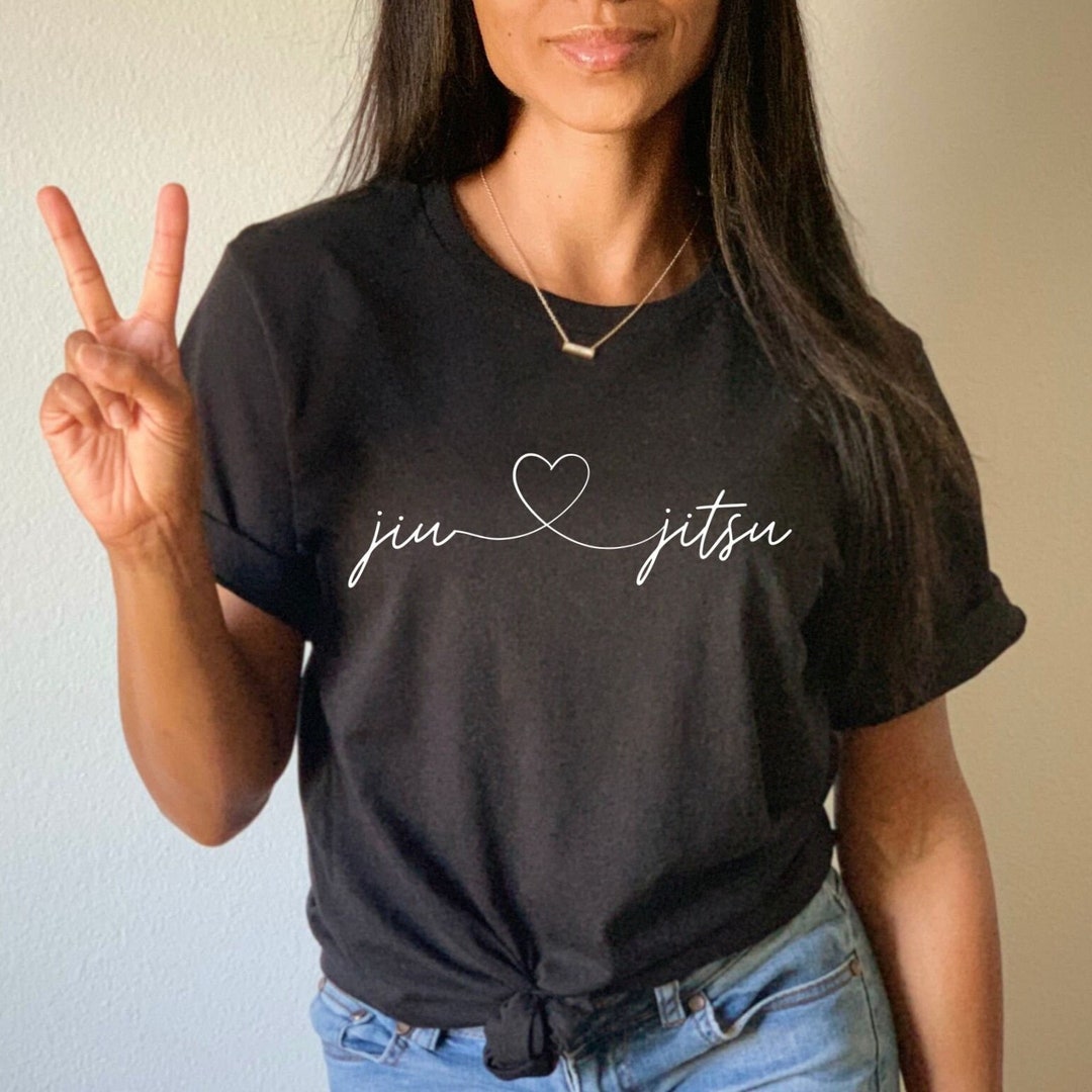 Love Jiu Jitsu Shirt | Women's BJJ T-shirt | Modern Jiu Jitsu Tee ...