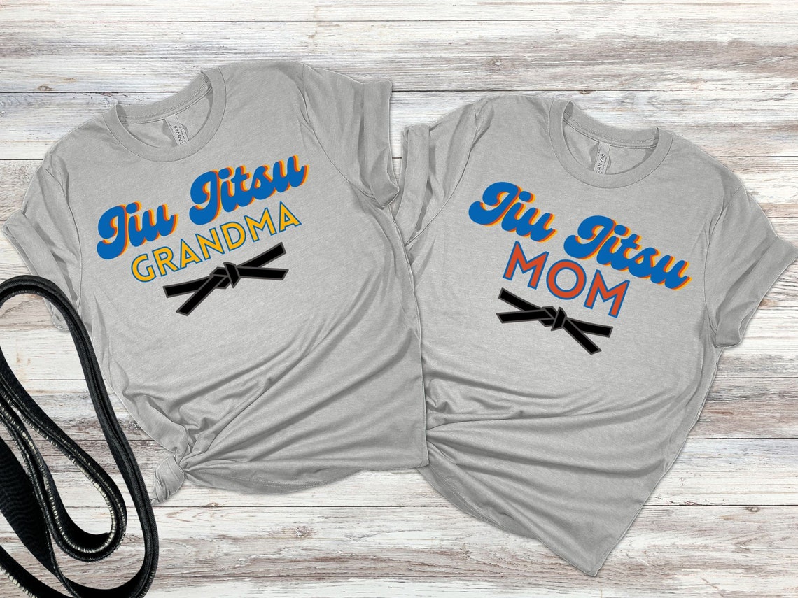 Jiu Jitsu Grandma & Mom Shirt | BJJ Shirt | Sports Mom Tee | MMA ...
