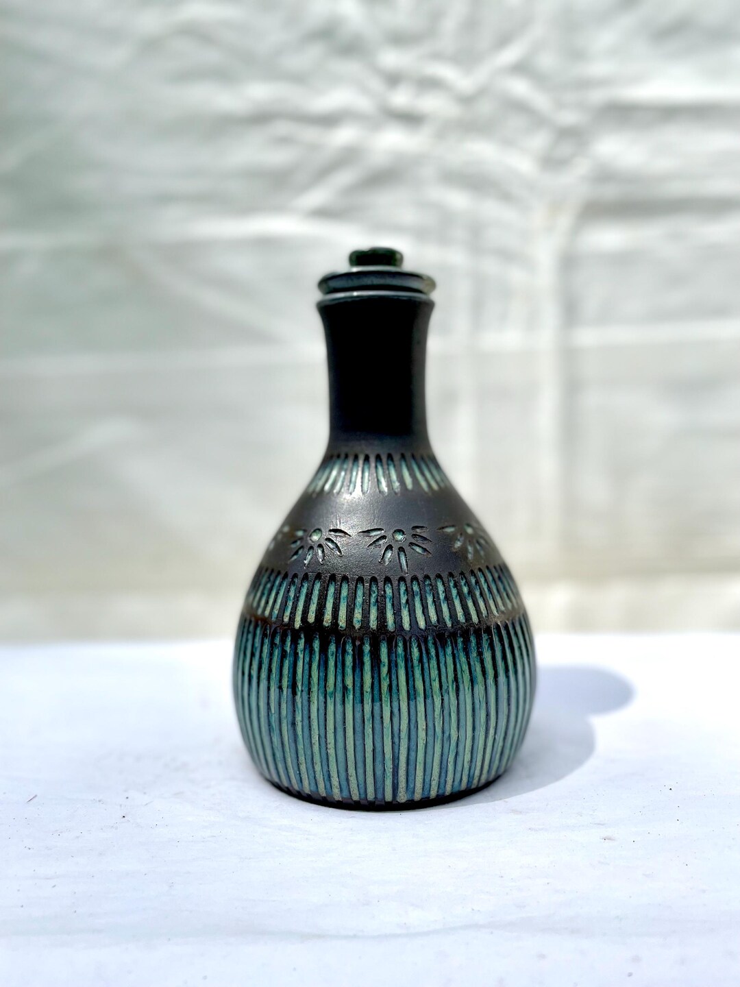Ceramic Carafe With Stopper, Water Bottle, Water Pitcher, Wine Decanter ...