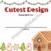 Gingerbread House Contest Scorecard/ Scoresheet L Editable Digital ...