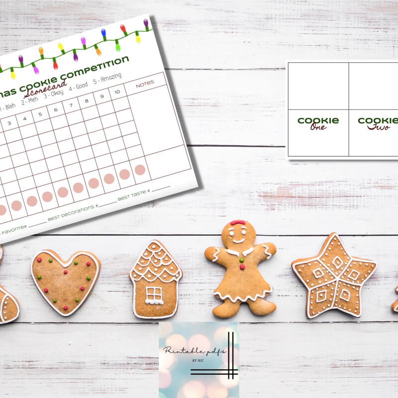 Bake off Score Cards - Etsy