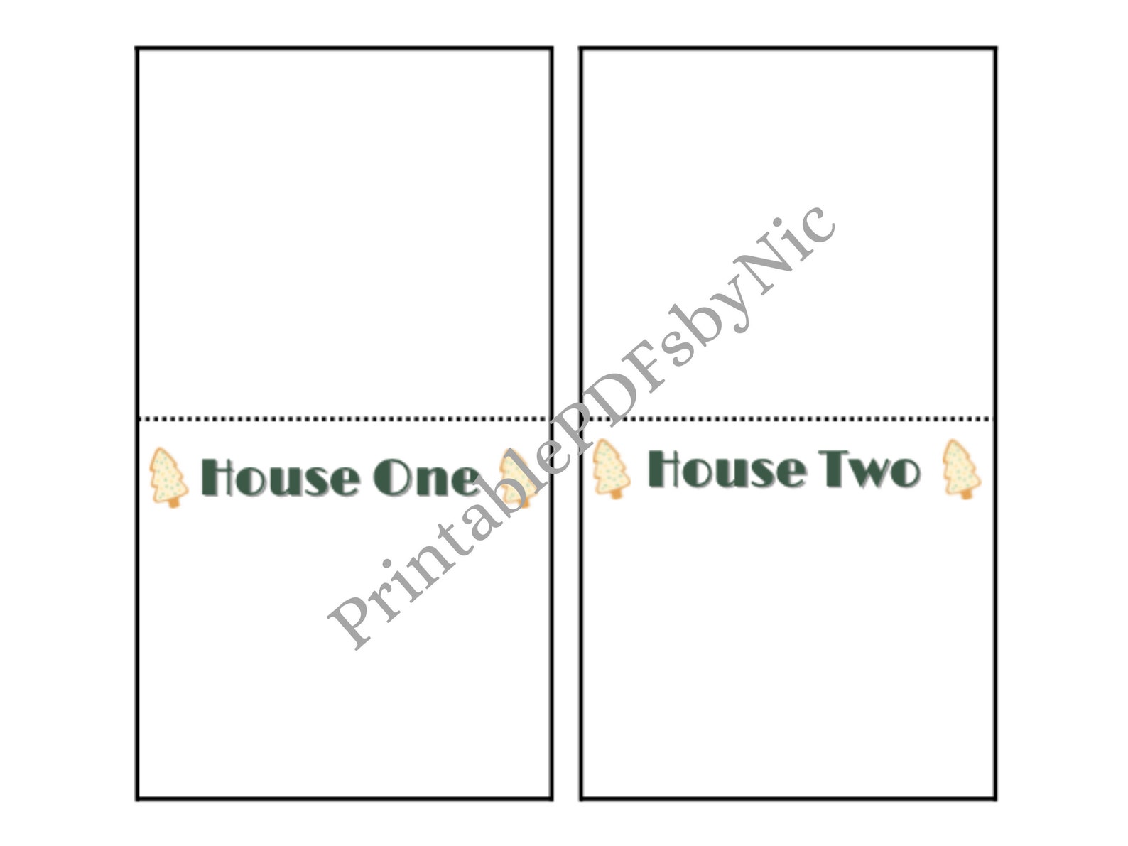 Gingerbread House Contest Scorecard/ Scoresheet L Editable Digital ...