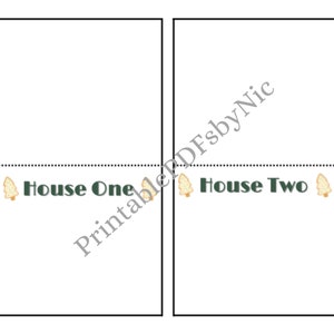 Gingerbread House Contest Scorecard/ Scoresheet L Editable Digital ...