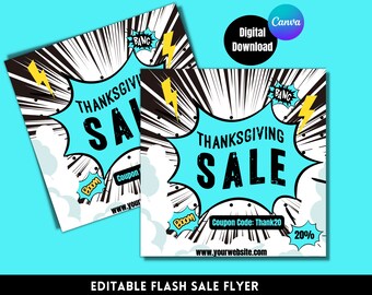 Fall Flash Sale Flyer Hello Fall Sale Flyer Fall Flyer Hair - Etsy