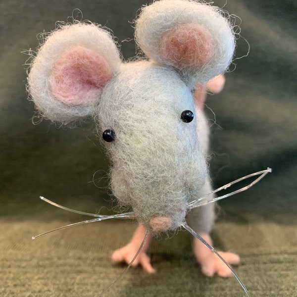 Felted Rat - Etsy