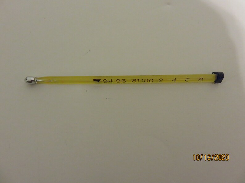 NEW Vintage Glass B-D Oral Fever Thermometer Fahrenheit Scale - Etsy