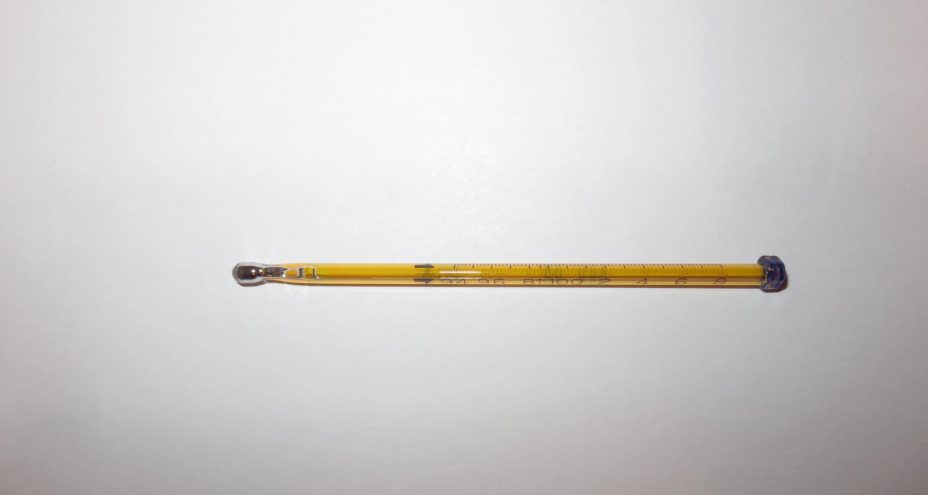 NEW Vintage Glass B-D Oral Fever Thermometer Fahrenheit Scale - Etsy