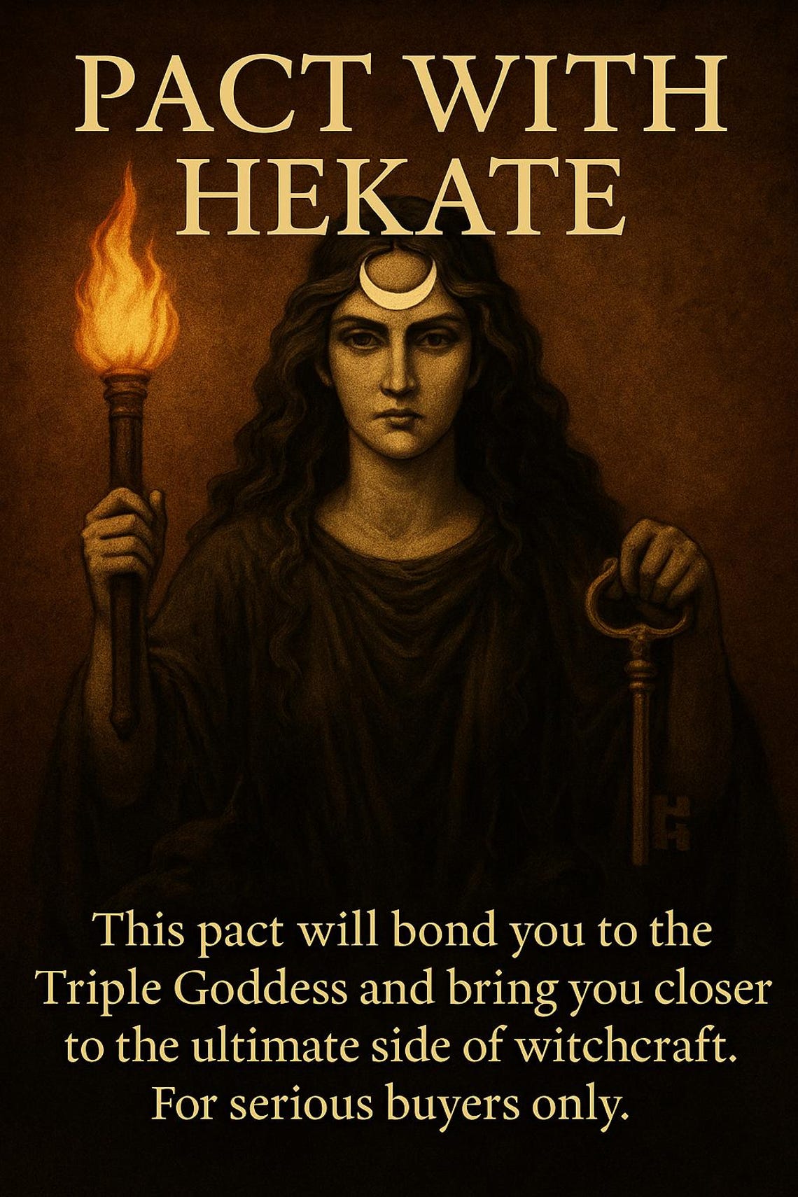 Hecate Pact Rite: Secret Message & Tarot Card - Etsy