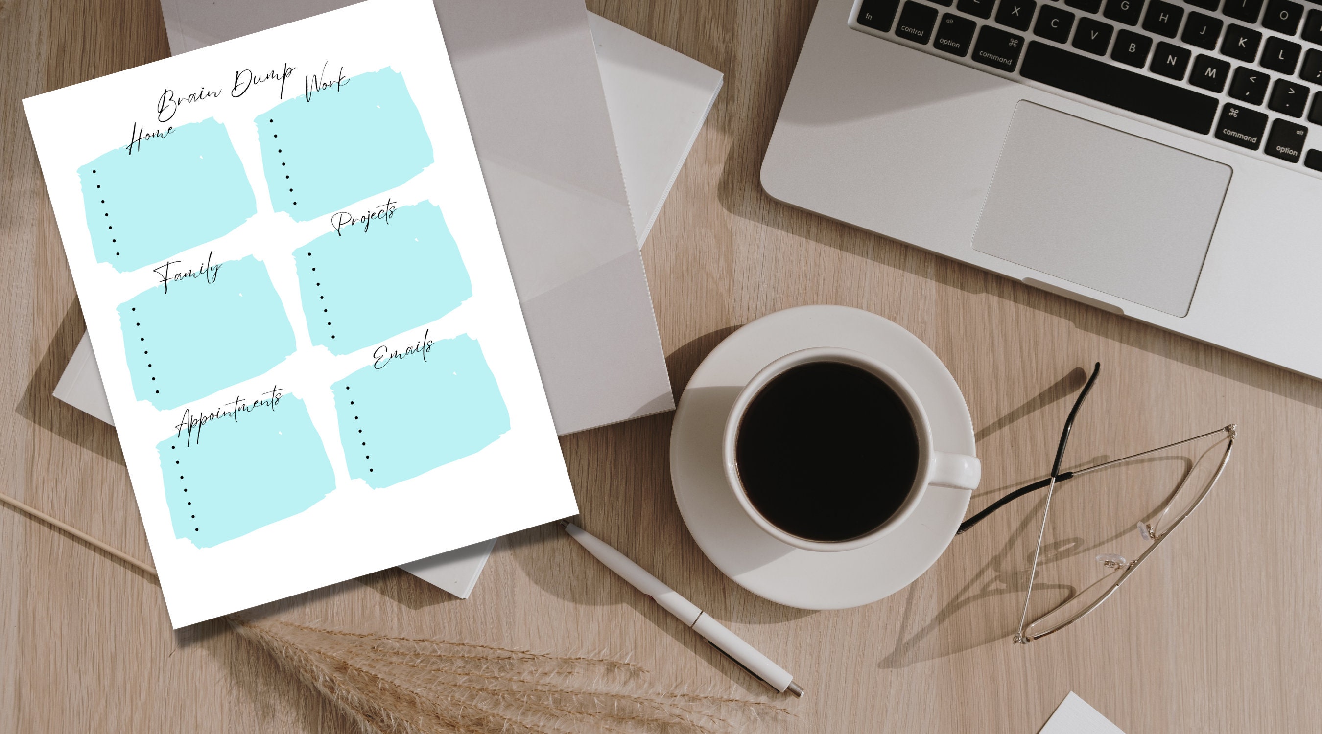 Brain Dump Printable Template Thought Organizer to Do - Etsy