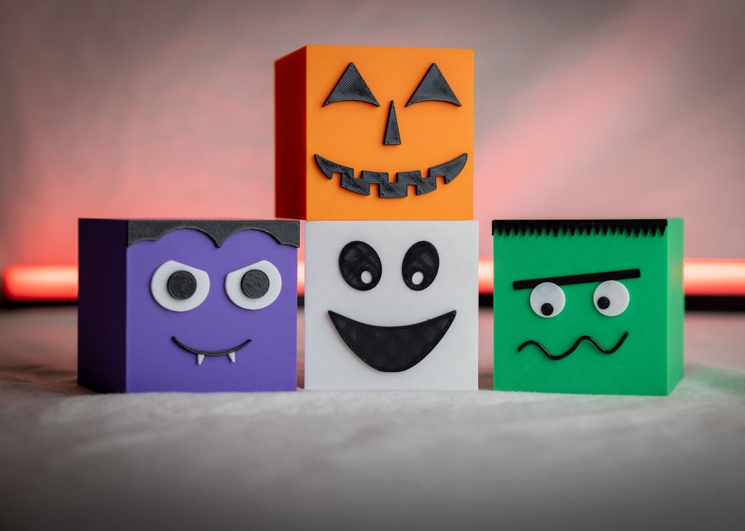 Exclusive Halloween Fun Collection: Jack-o-lantern, Frankenstein, Ghost ...