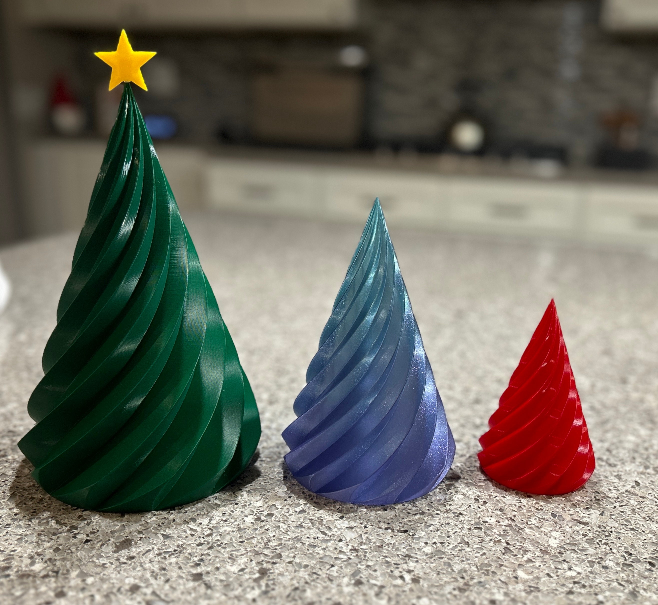Exclusive 3D Printed Christmas Trees - Etsy