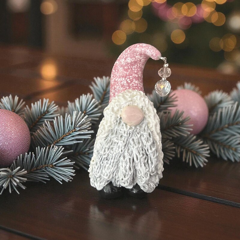 Ceramic Clay Santa Gnomes - Etsy