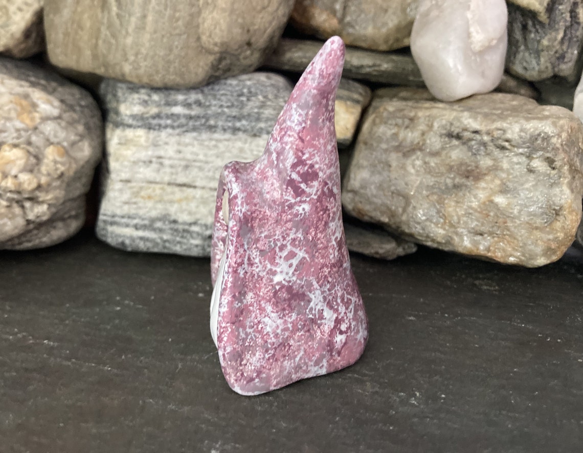 Little Spring Gnome, Handmade Gonk Statue, Air Dry Clay Sculpture ...