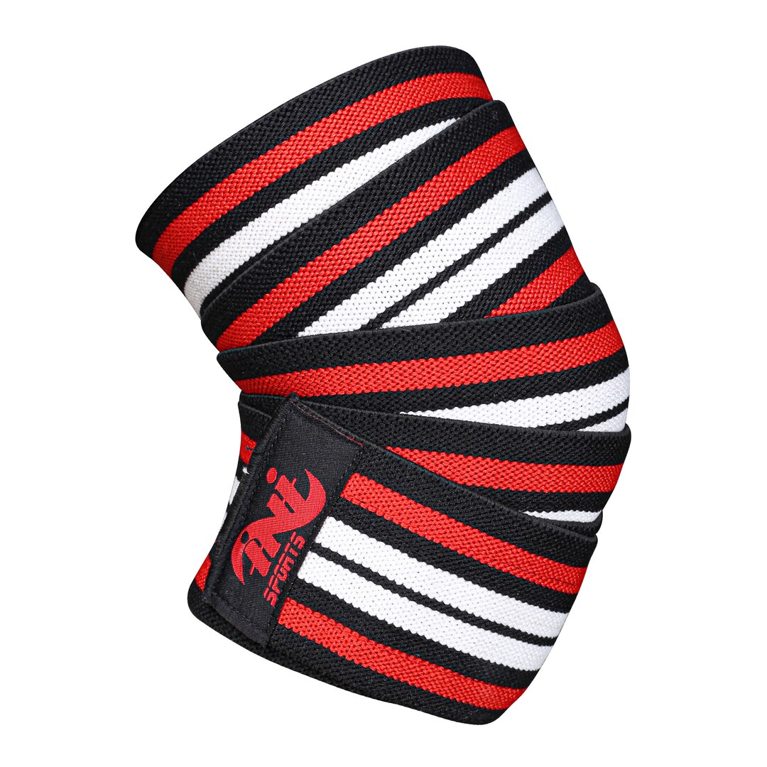 INI Knee Wrap Weight Lifting Bandage Strap Guard Pads Power Lifting 78 ...