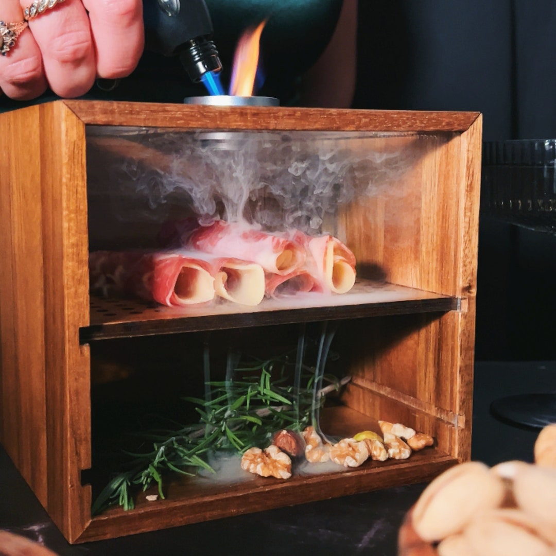 Culinary Smoker Box Cocktail Smoker Indoor Cold Smoker, Smoke Infuser ...