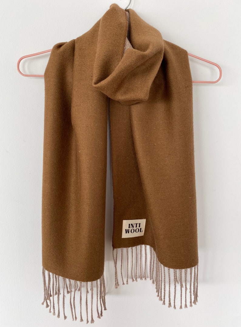 Peruvian Alpaca Wool Scarf - Etsy