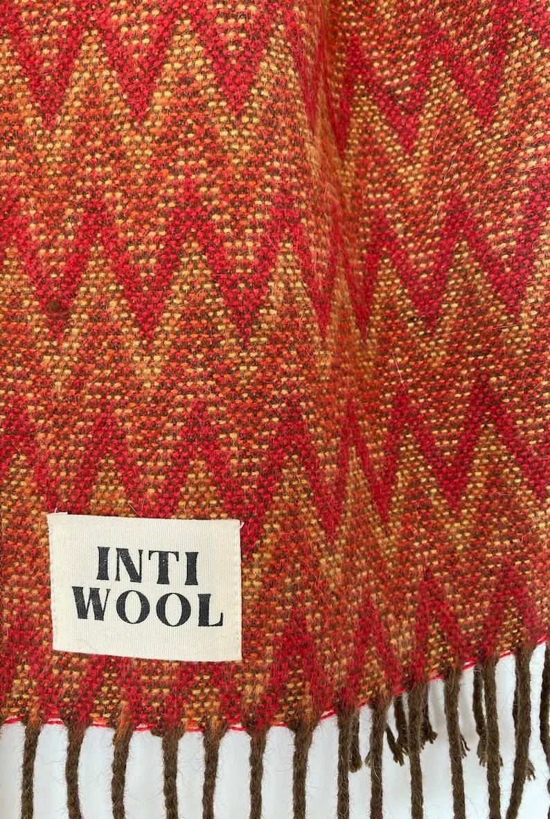 Peruvian Alpaca Wool Scarf - Etsy