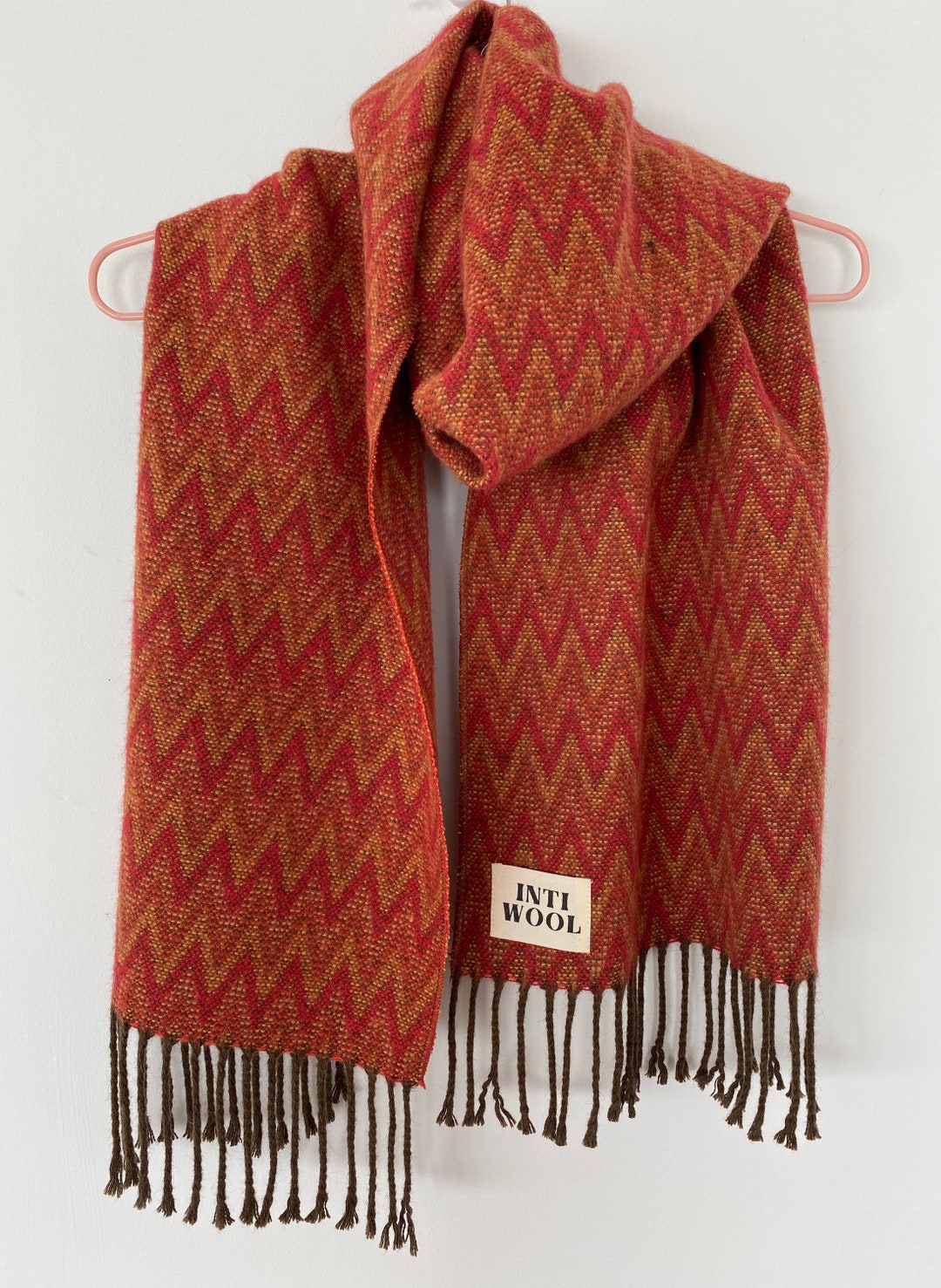 Peruvian Alpaca Wool Scarf - Etsy