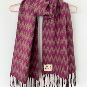 Peruvian Alpaca Wool Scarf - Etsy