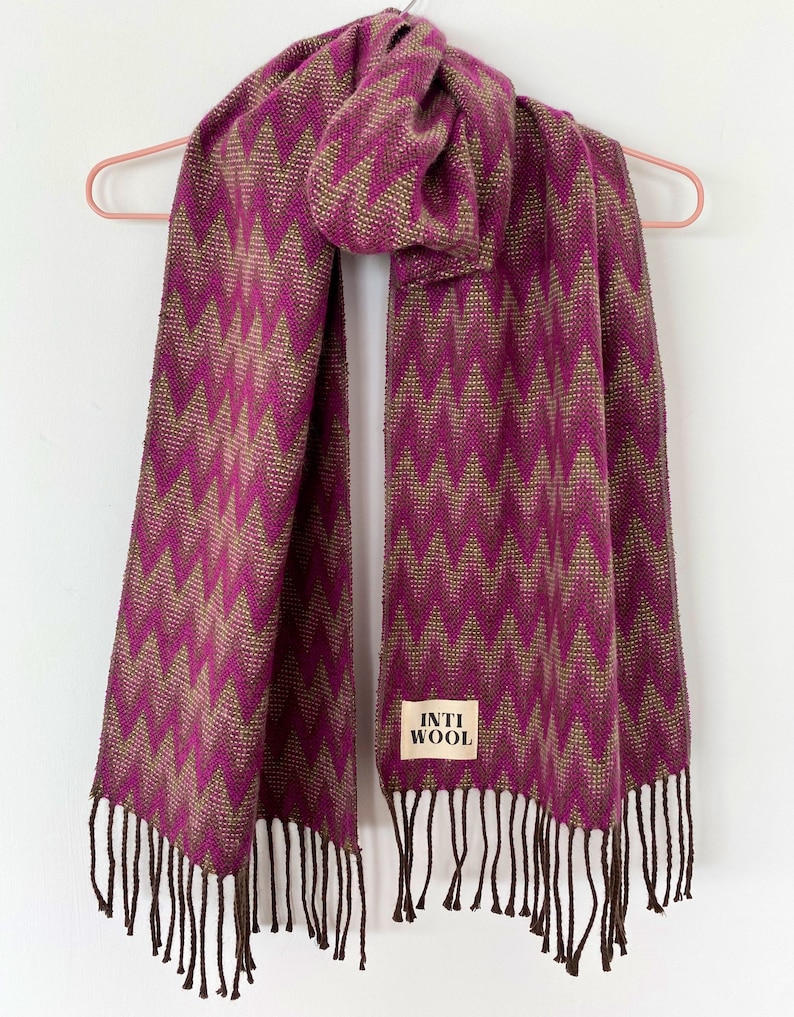 Peruvian Alpaca Wool Scarf - Etsy