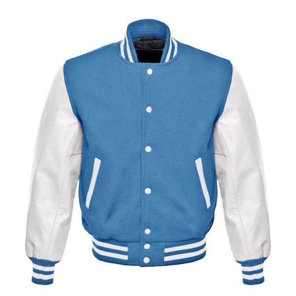 Blue Baseball Jacket - Etsy