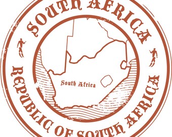 South Africa Car Decal - Etsy