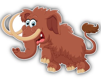 Mammoth Car Decal - Etsy
