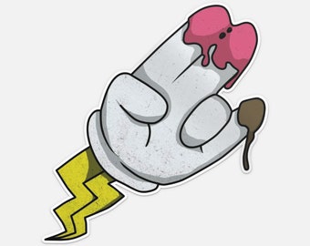 Skeleton Shocker Vinyl Decal Sticker JDM Japanese Drift Racing - Etsy