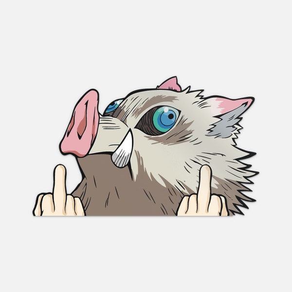 Inosuke Car Decal - Etsy