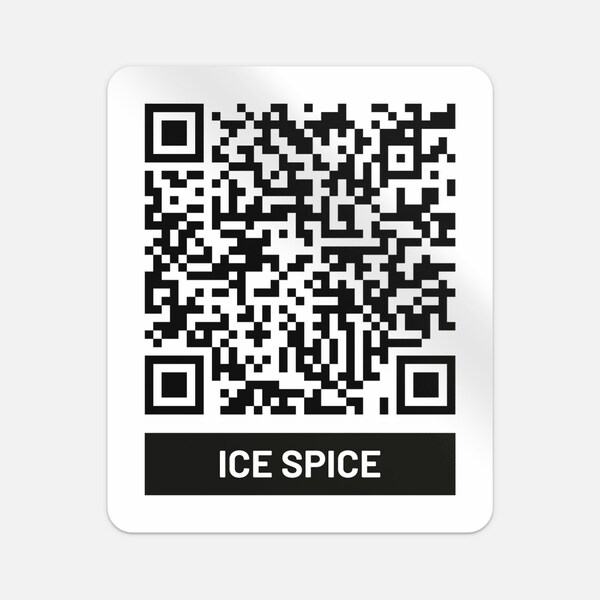 Ice Spice Vinyl Sticker - Etsy