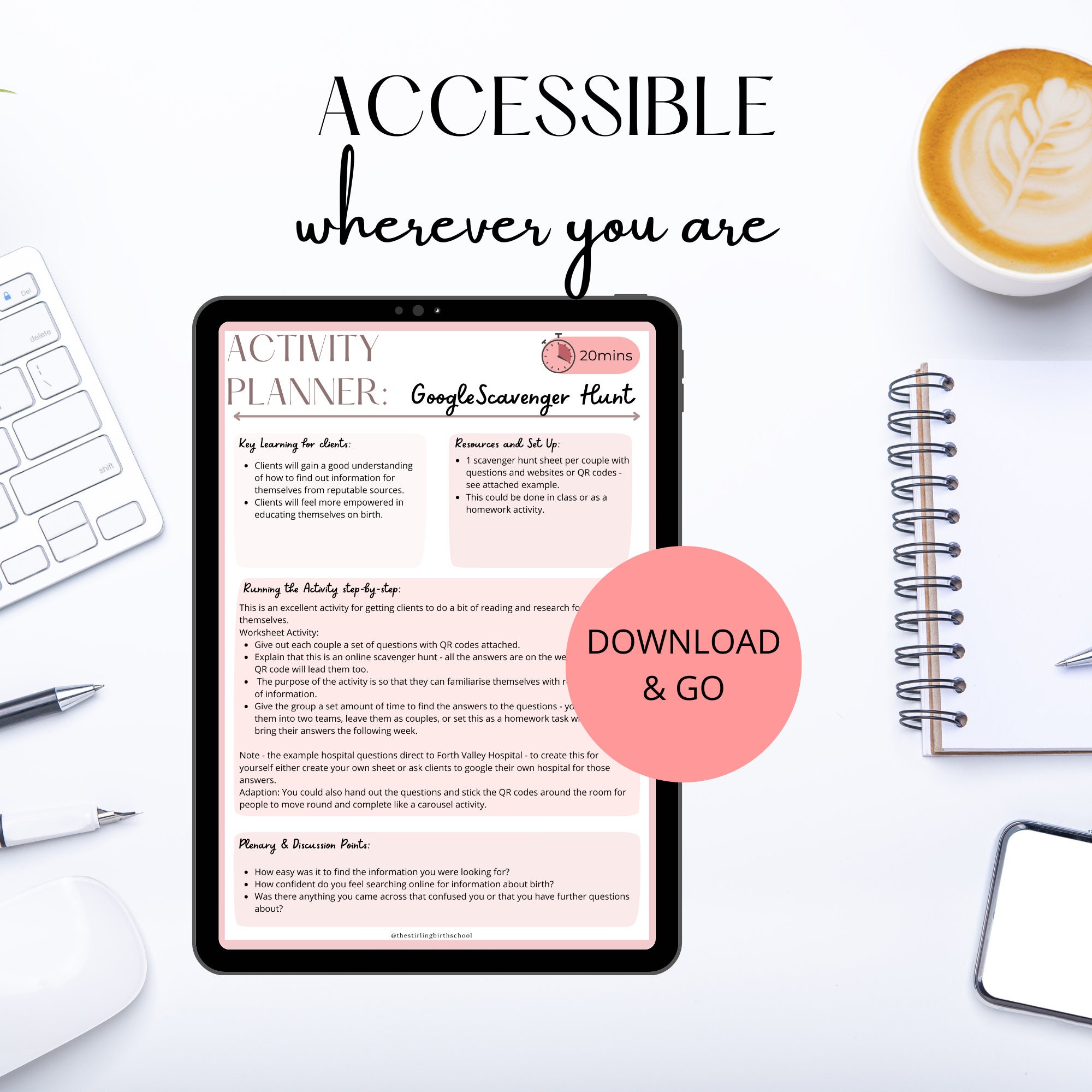 Google Scavenger Hunt: Birth Preparation Edition Birth Worker Aid Doula ...