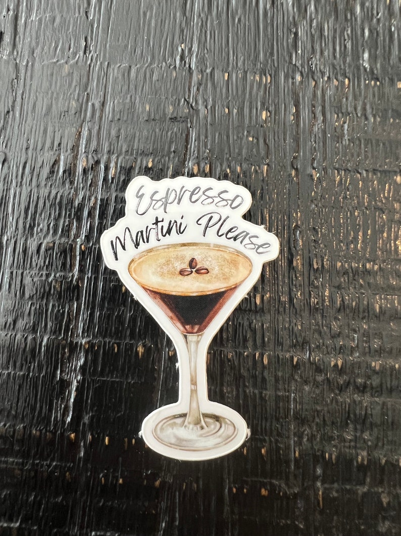 Espresso Martini | Esspresso | Martini Stickers | Espresso Martini ...