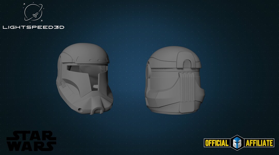 Star Wars 3D Printed Republic Commando Helmet - Etsy