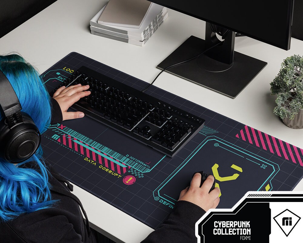 Classic Cyberpunk Mouse Pad 2 Sizes Sci Fi XXL Mousepad - Etsy