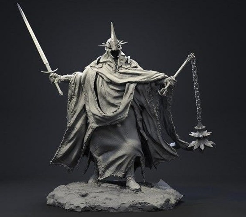 Buy Lord of the Rings Nazgul 3D STL File Nazgul 3D Figure LOTR Online ...