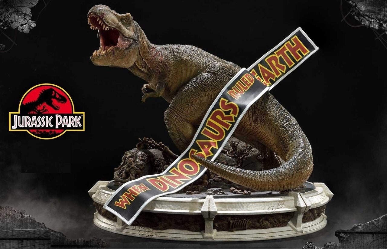 Jurassic Park T-rex Diorama 3D STL File T-rex Diorama 3D - Etsy Canada