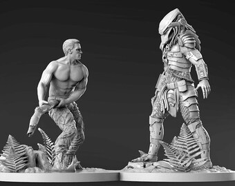 Predator Diorama Stl - Etsy