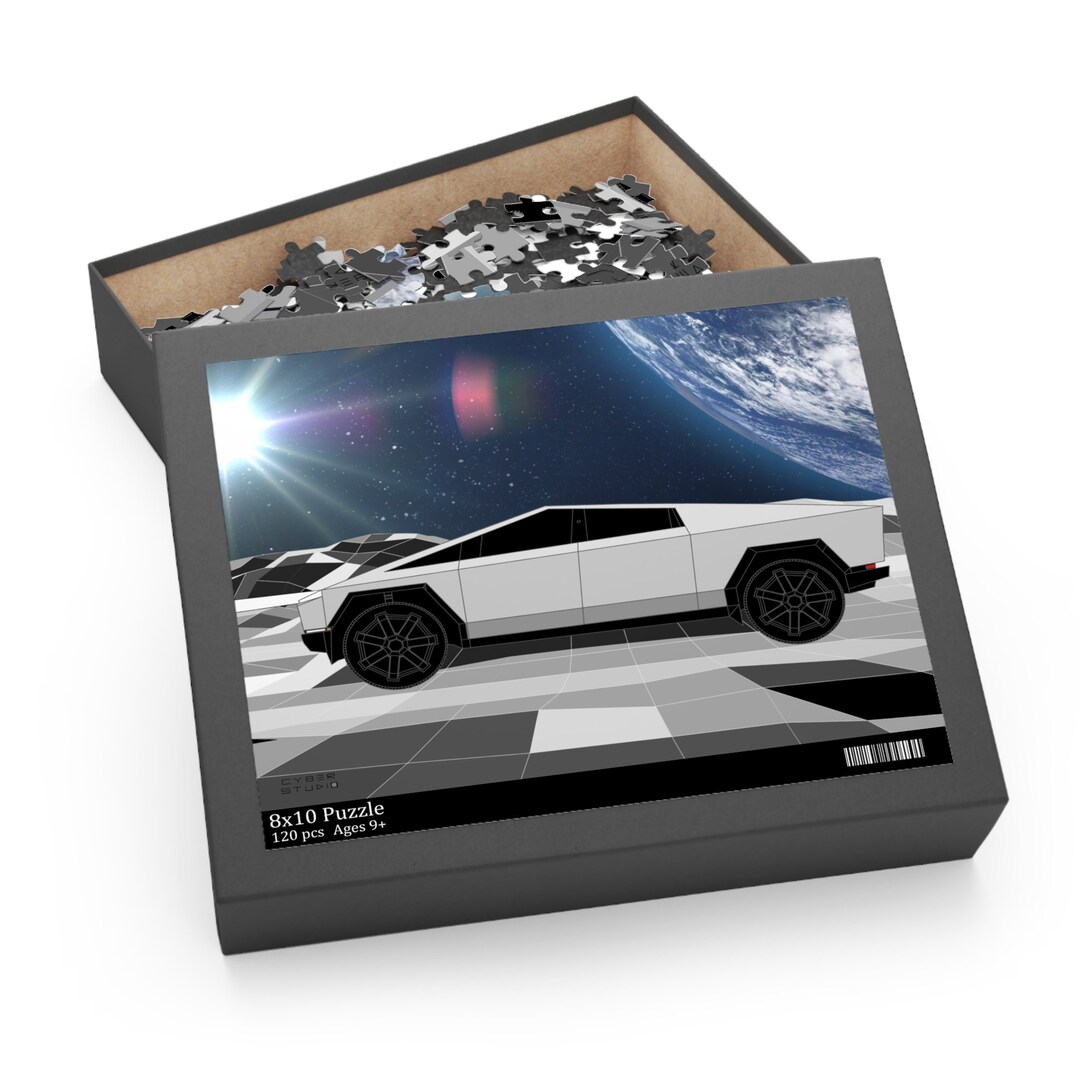 Tesla Cybertruck User Interface Inspired Earth Orbit Puzzle Box (120 ...