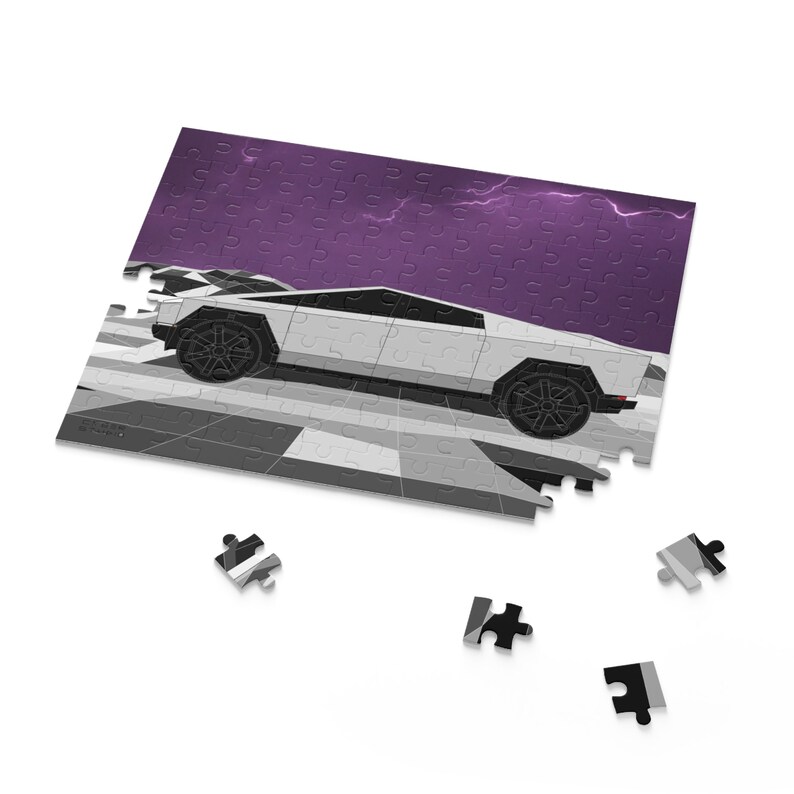 Tesla Cybertruck User Interface Inspired Lightning Storm Puzzle Box ...