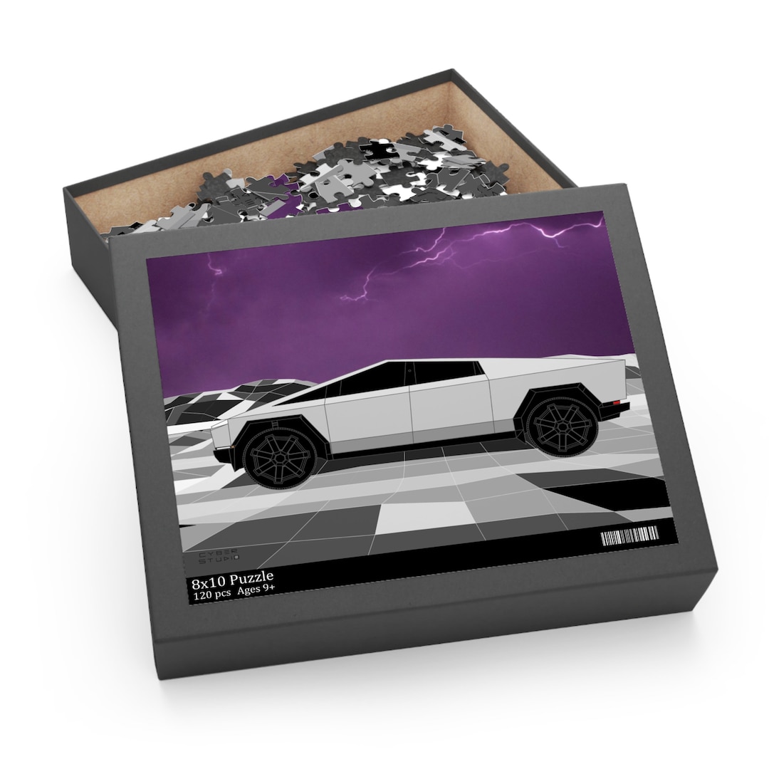 Tesla Cybertruck User Interface Inspired Lightning Storm Puzzle Box ...