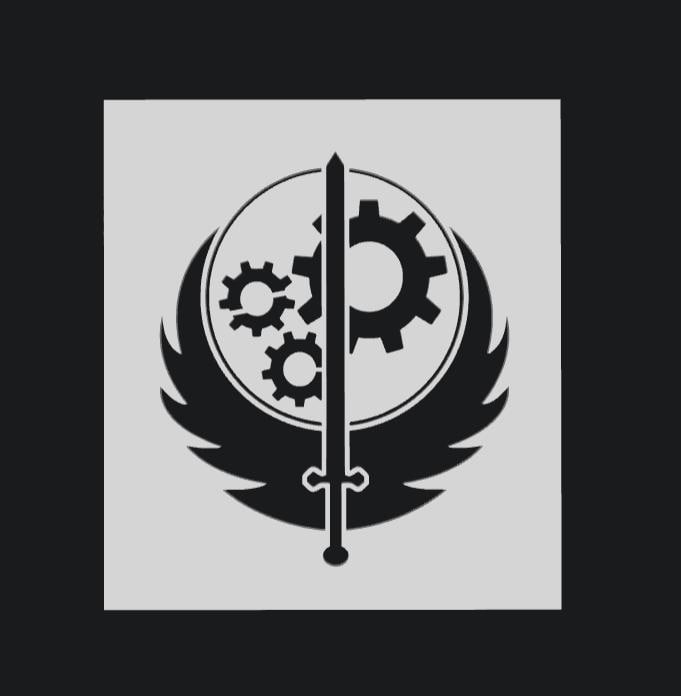 Fallout Faction Stencils - Etsy