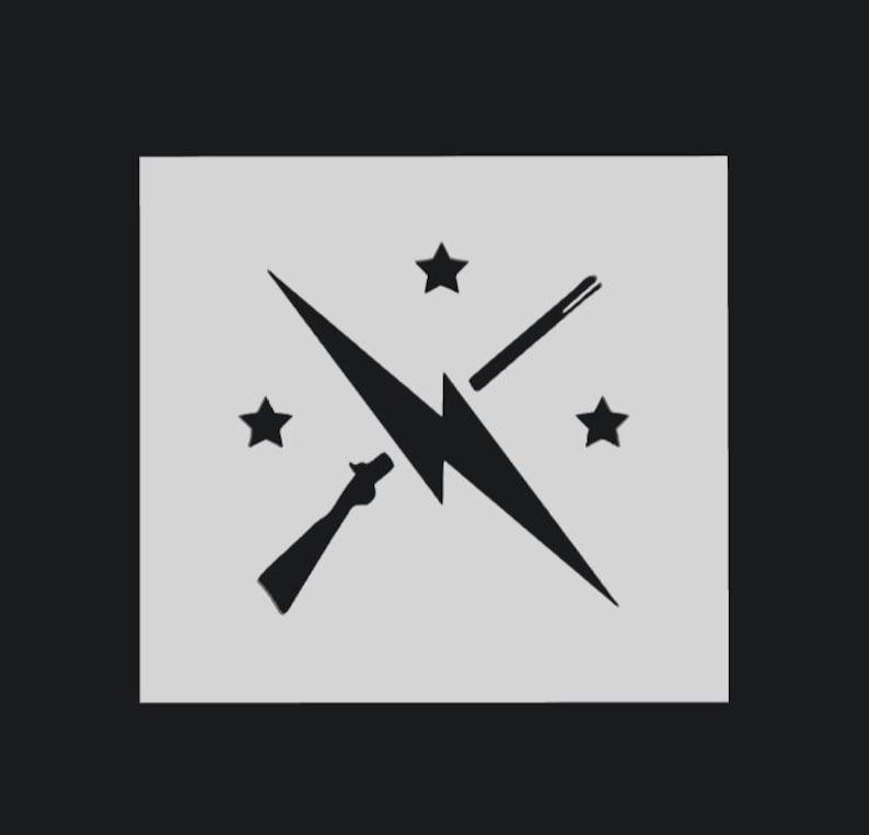 Fallout Faction Stencils - Etsy