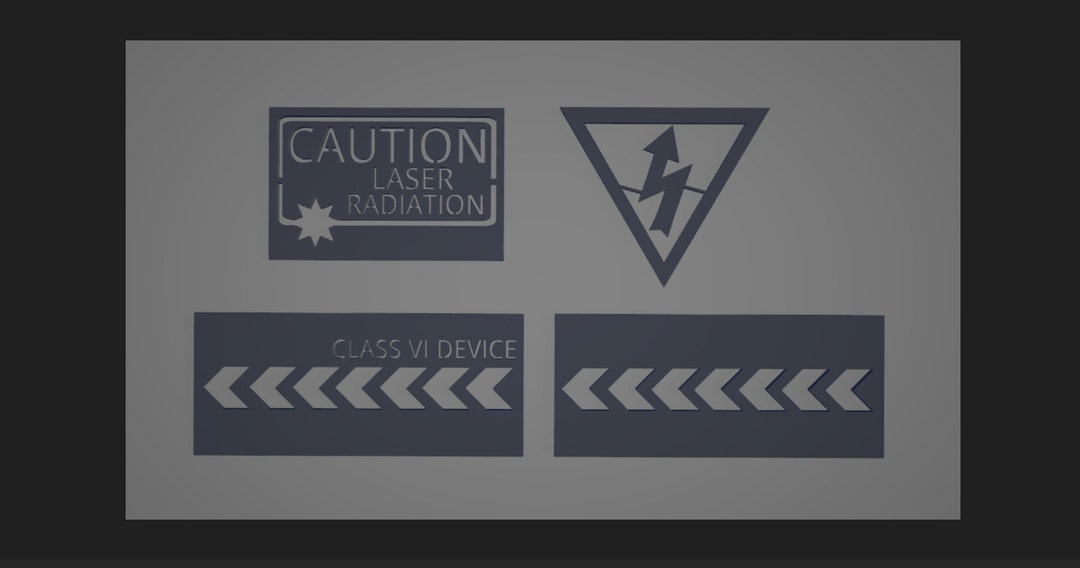 Fallout Laser Rifle/pistol Decal Stencils - Etsy