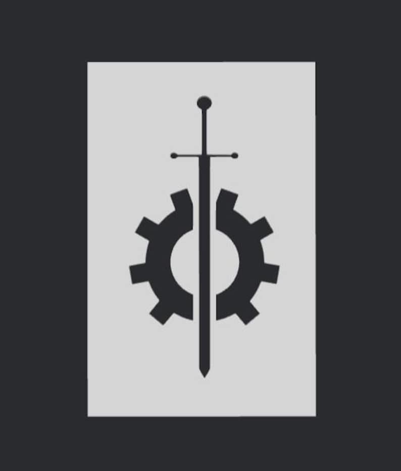 Fallout Faction Stencils - Etsy