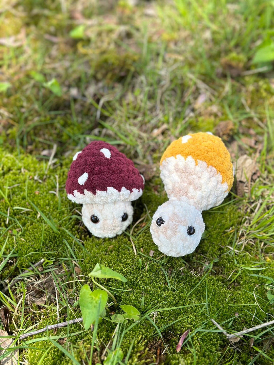 Crocheted Fungi Fidget Toy - Popping Mushroom - Etsy