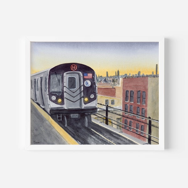 Subway Poster - Etsy
