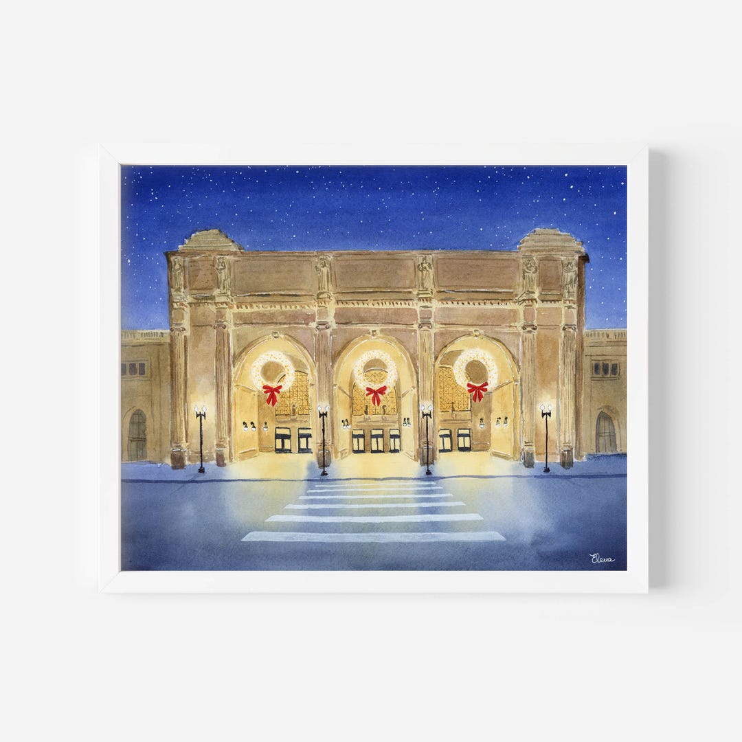 Union Station DC Art Print | Washington DC Poster | Train Station ...