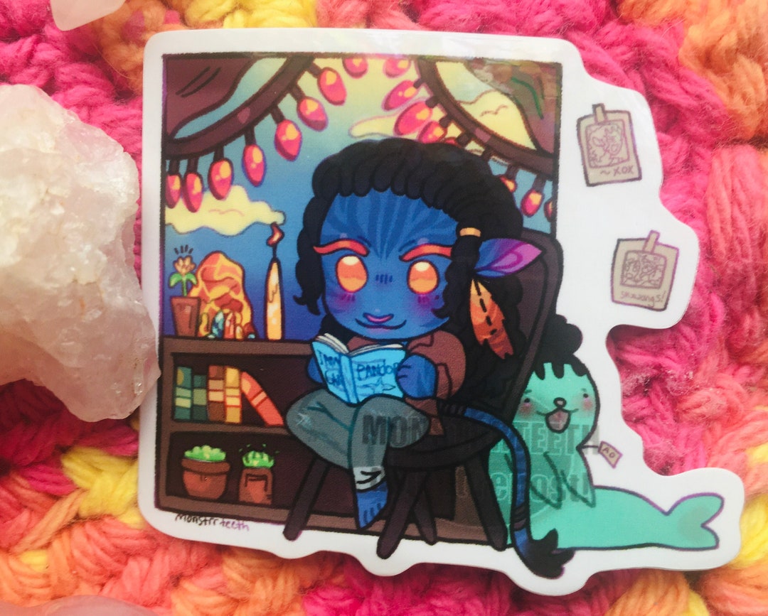 Modern Neteyam Vinyl Sticker - Etsy