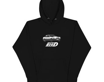 Initial D Hoodie - Etsy