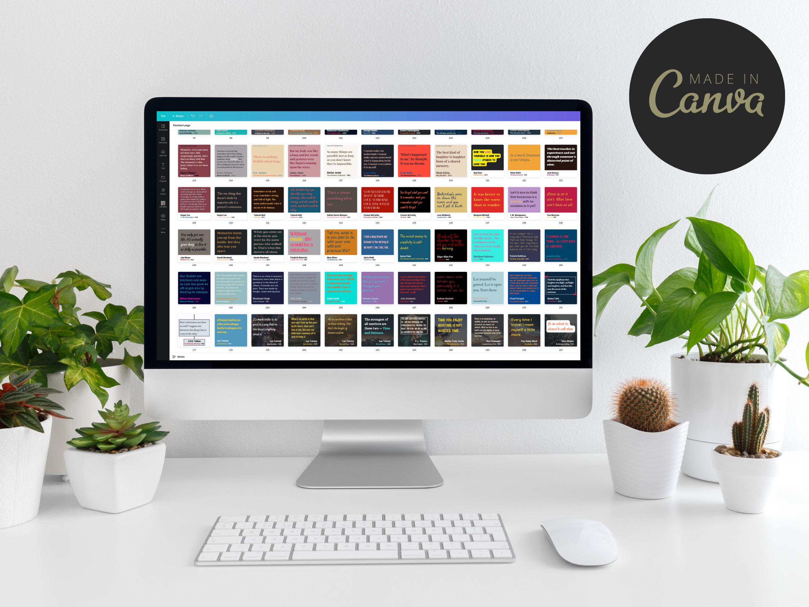 200 Canva Literary Quote Instagram Post Templates | Made With Canva - Etsy